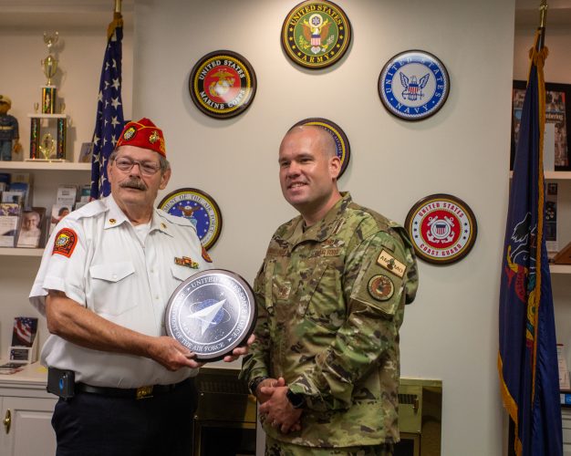 U.S. Space Force insignia presented to Lycoming County Veterans Affairs ...